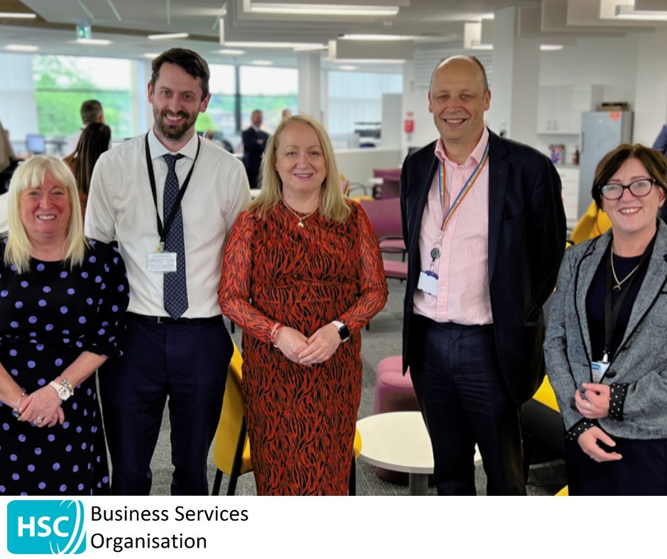 Business Services Organisation welcomes the Permanent Secretary at the Department of Health (N.I ...