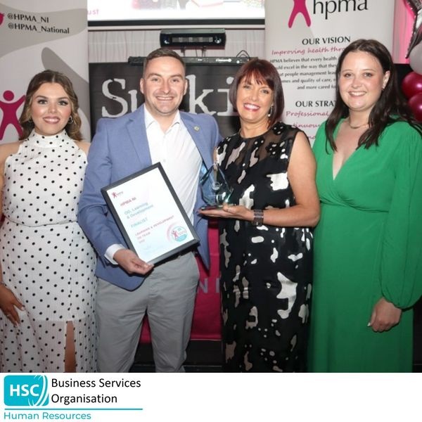 Business Services Organisation Human Resources winners at the HPMA NI ...