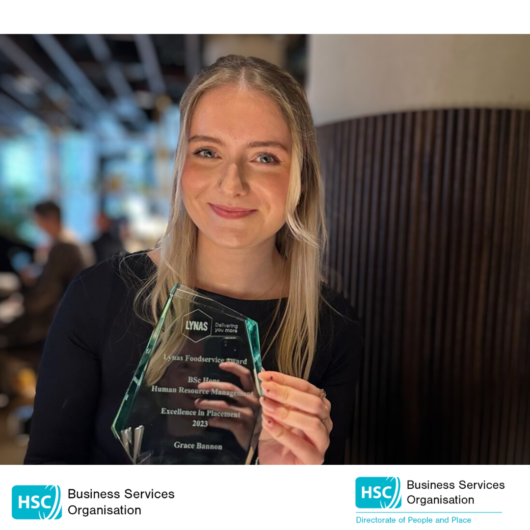 Grace Bannon Receives Excellence in Placement Award - Business Services ...