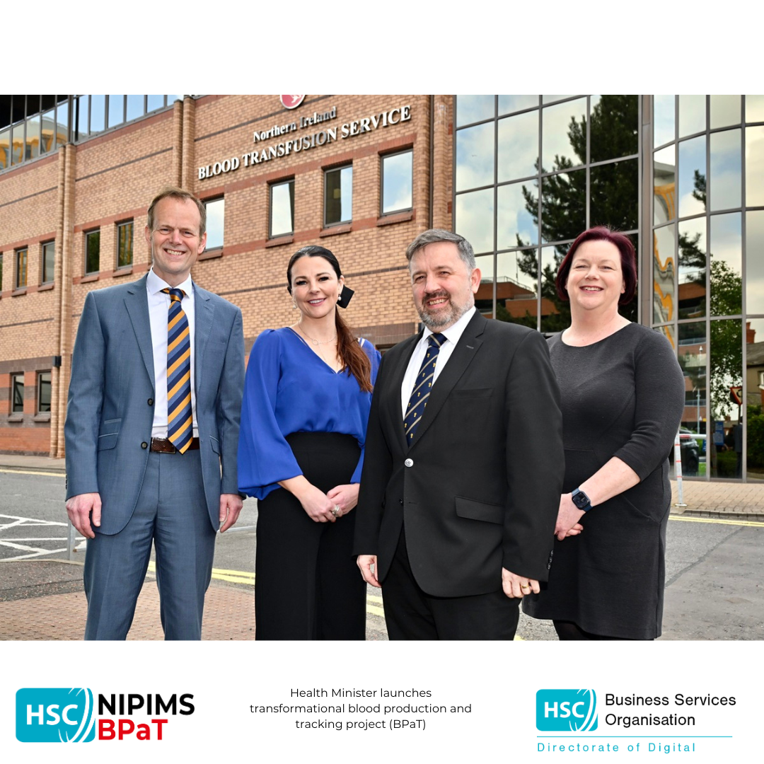 Health Minister launches transformational blood production and tracking ...