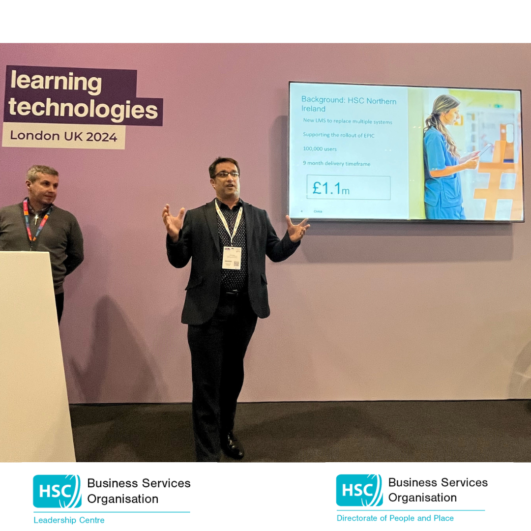 BSO Staff Attend Learning Technologies - Business Services Organisation (BSO) Website