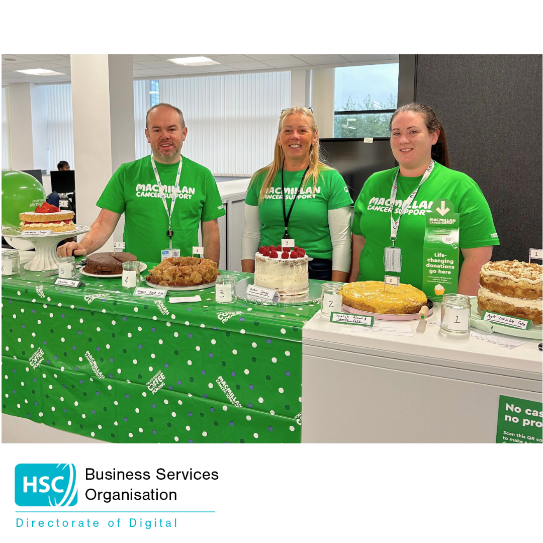 BSO ITS hosts MacMillan Coffee Morning Bake-Off - Business Services ...