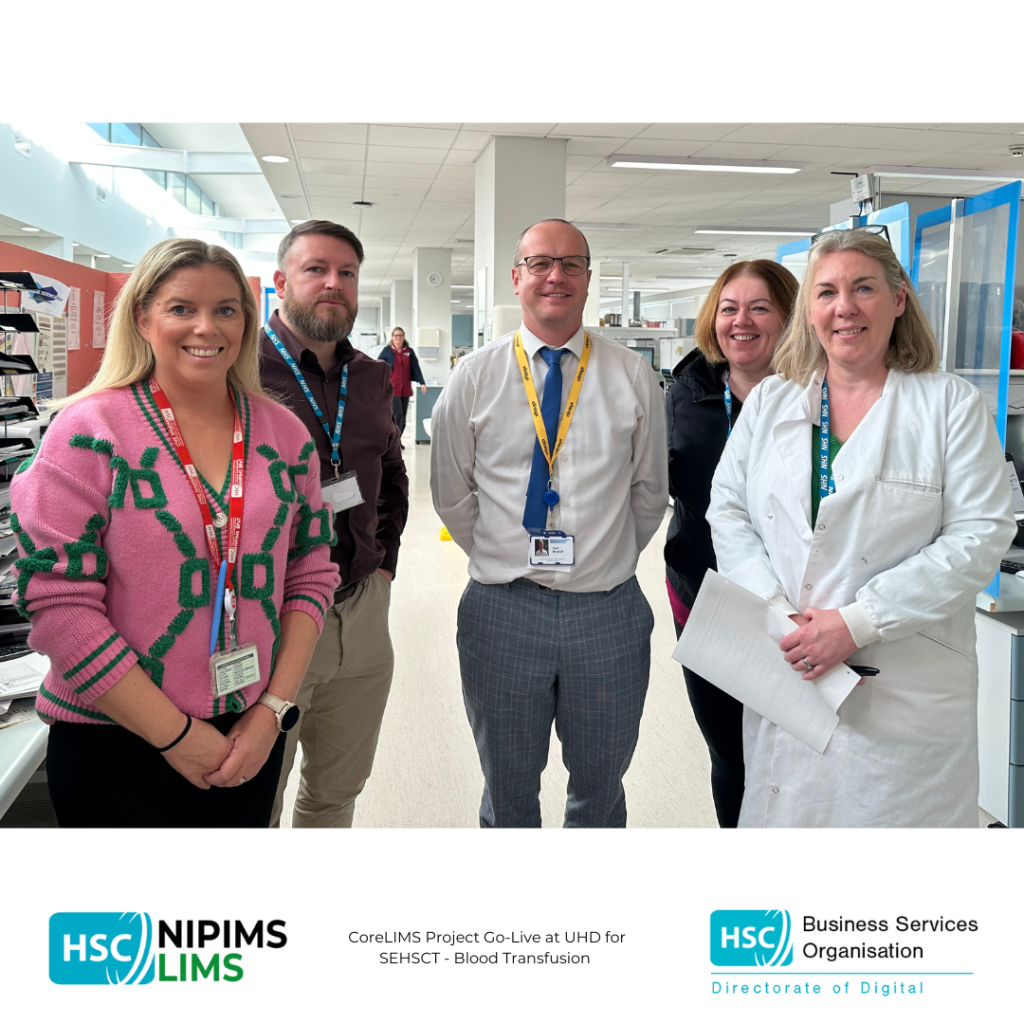 CoreLIMS Go-Live SEHSCT Blood Transfusion - Business Services ...