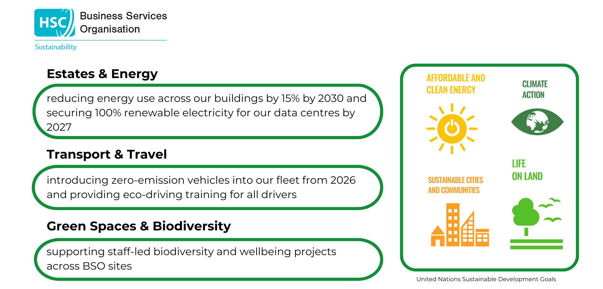 BSO Sustainability - Business Services Organisation (BSO) Website