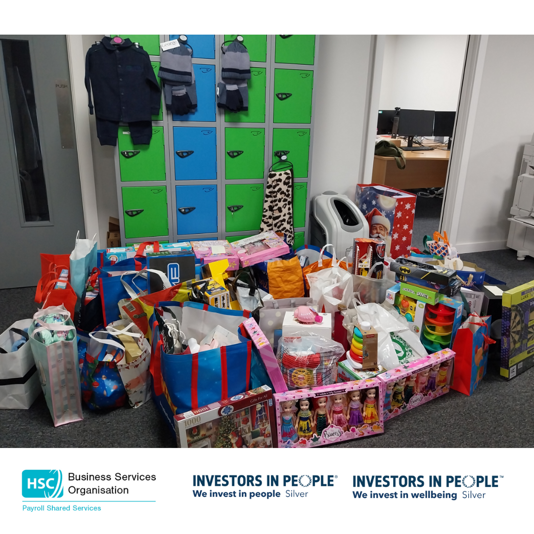 Business Services Organisation (BSO) Payroll donate to the Giving Tree ...